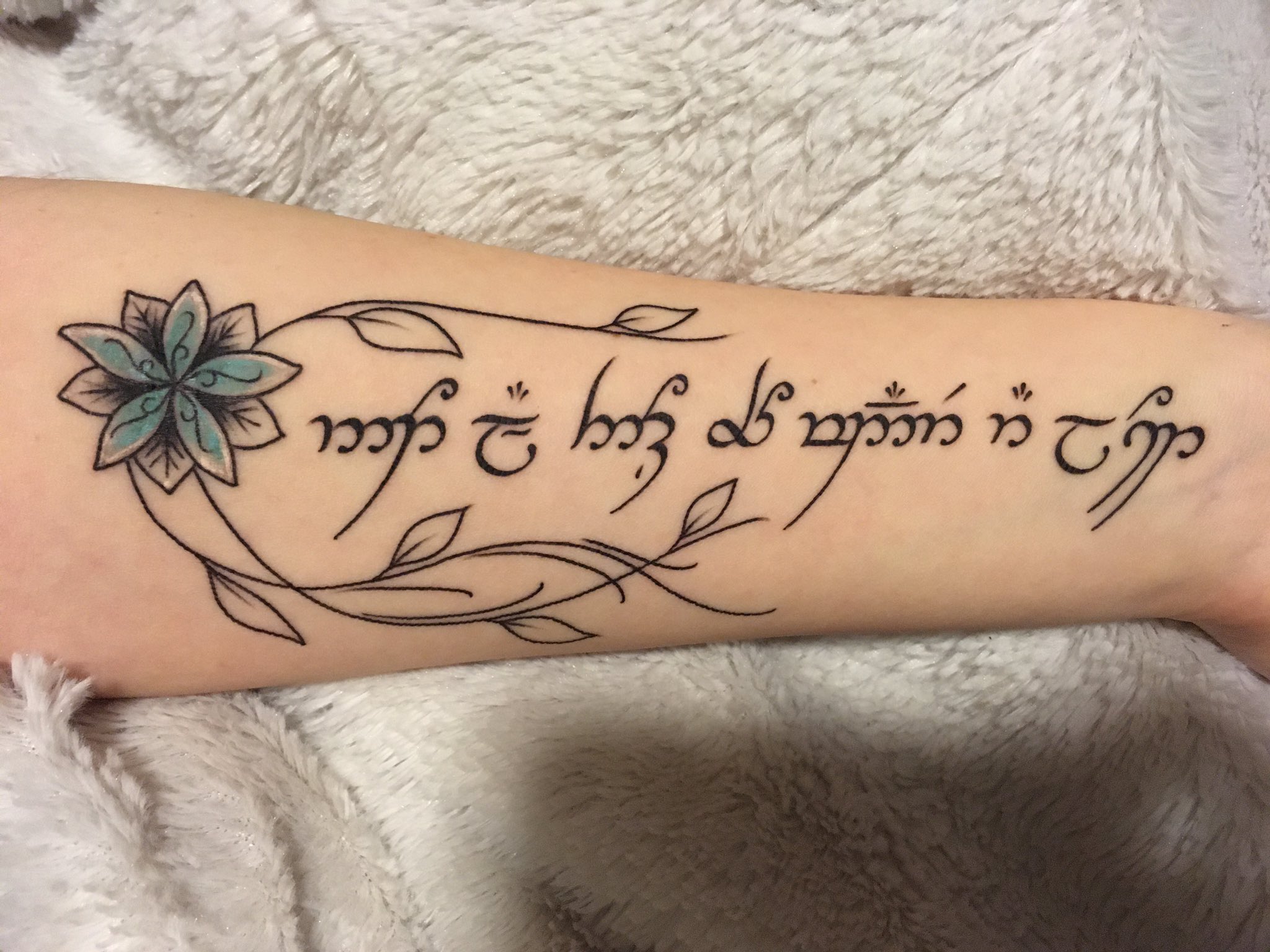 Not All Those Who Wander Are Lost Sindarin Tattoo Hot Sale | emergencydentistry.com