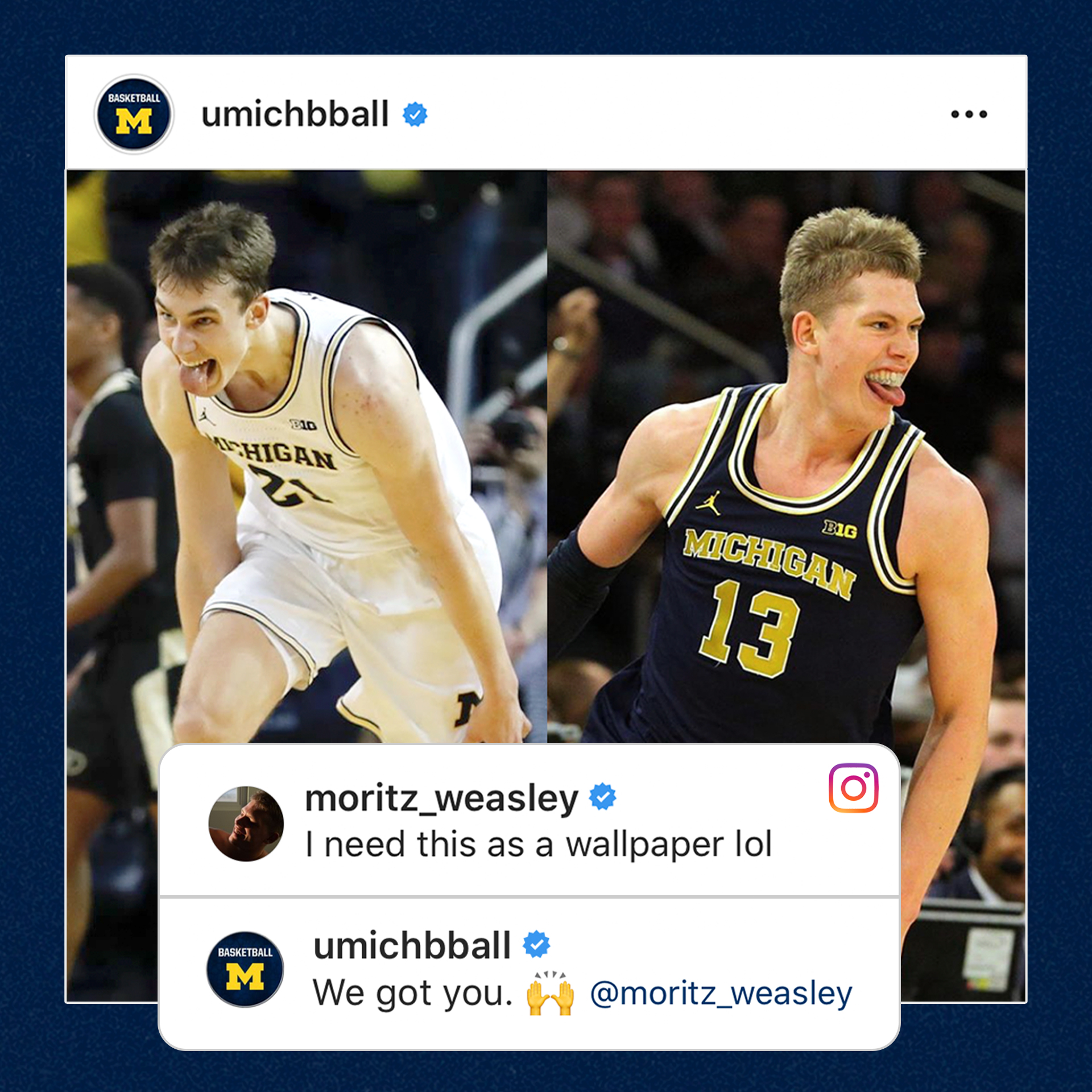 Michigan Basketball Meme