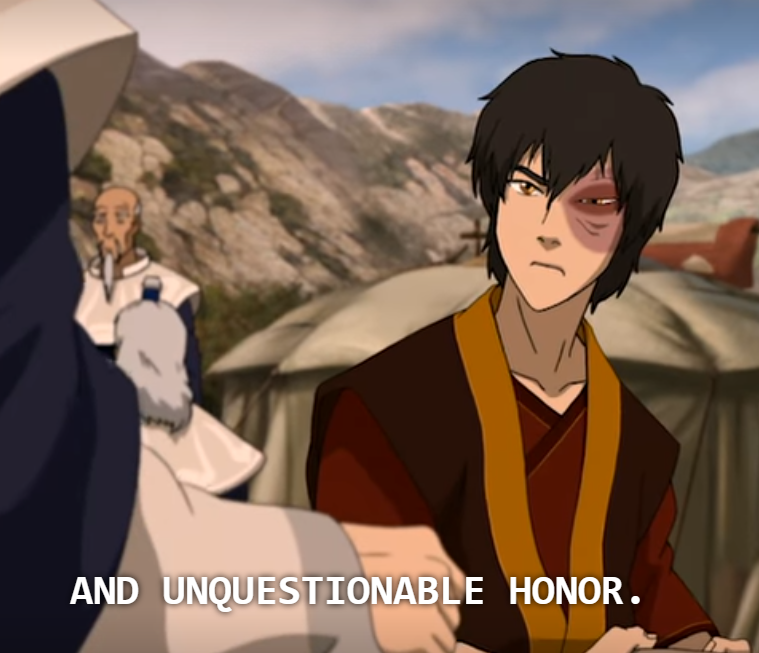 Zuko Honor Quotes Fortnite Is Perfect For Absurd Avatar: The Last