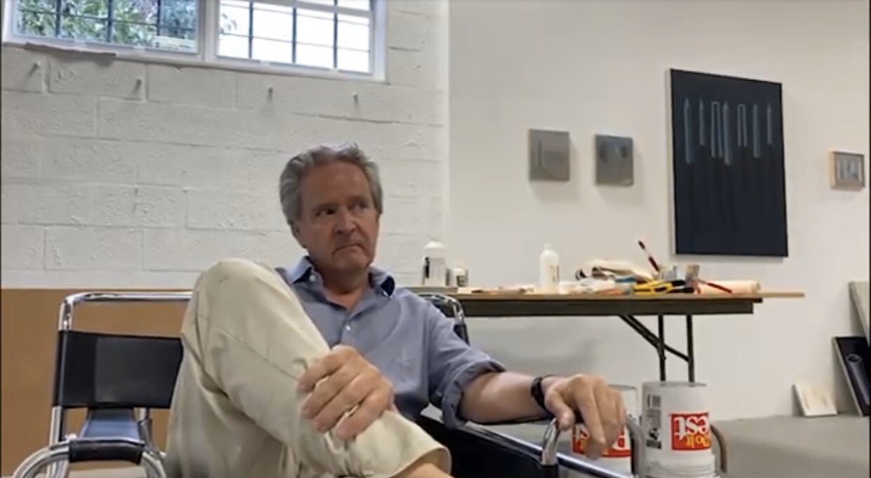 Neil Ramsay on Twitter: "A film (short) by Michael Joseph. A studio visit with Paul Gervais ...