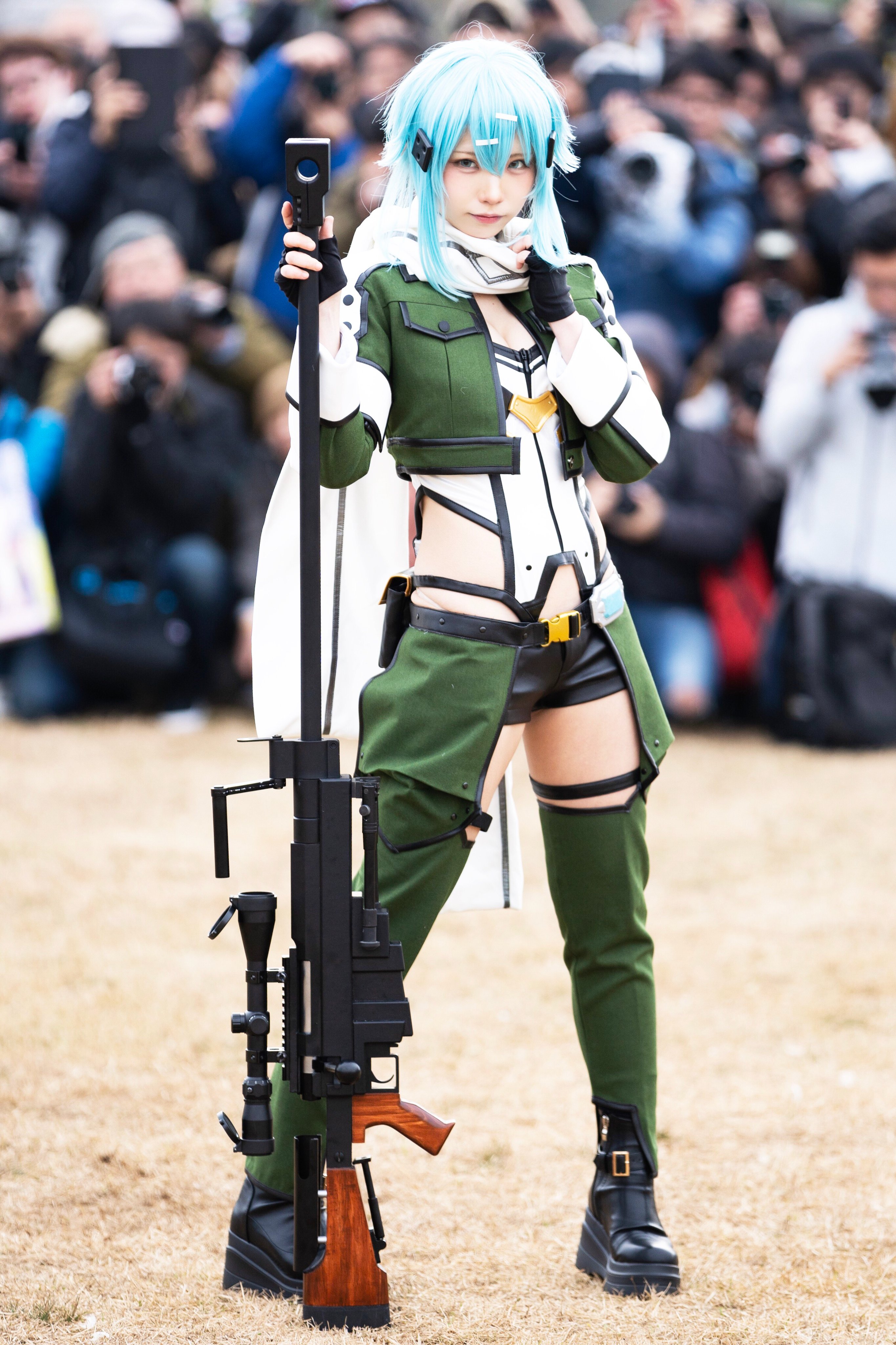 enable(イネーブル)🎀えなこりん💕 on Twitter: "c97 3日目 えなこりん@enako_cos 撮影ありがとうございました🤗 ソードアートオンライン🍴シノン🎶 えなこりん ...