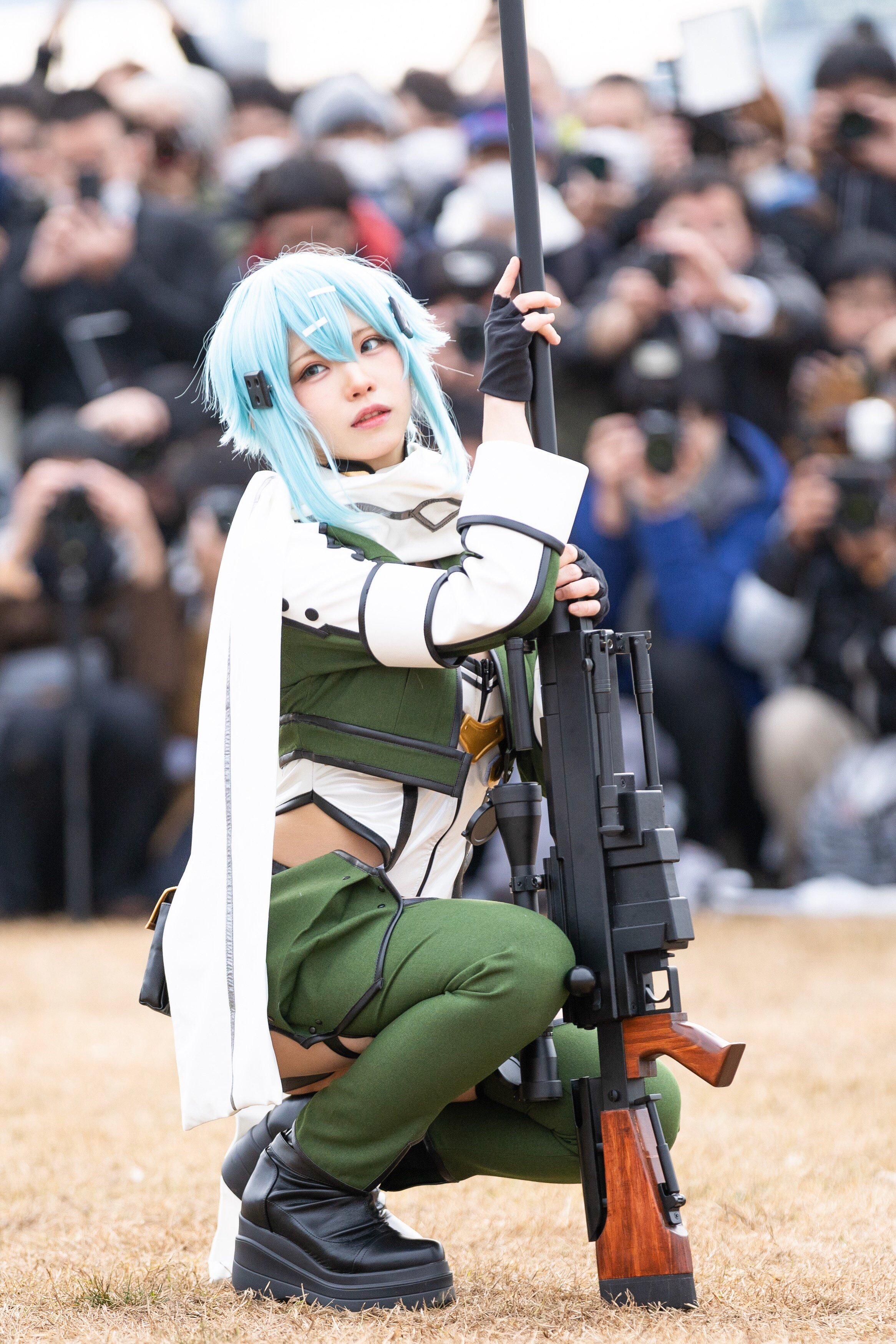 enable(イネーブル)🎀えなこりん💕 on Twitter: "c97 3日目 えなこりん@enako_cos 撮影ありがとうございました🤗 ソードアートオンライン🍴シノン🎶 えなこりん ...