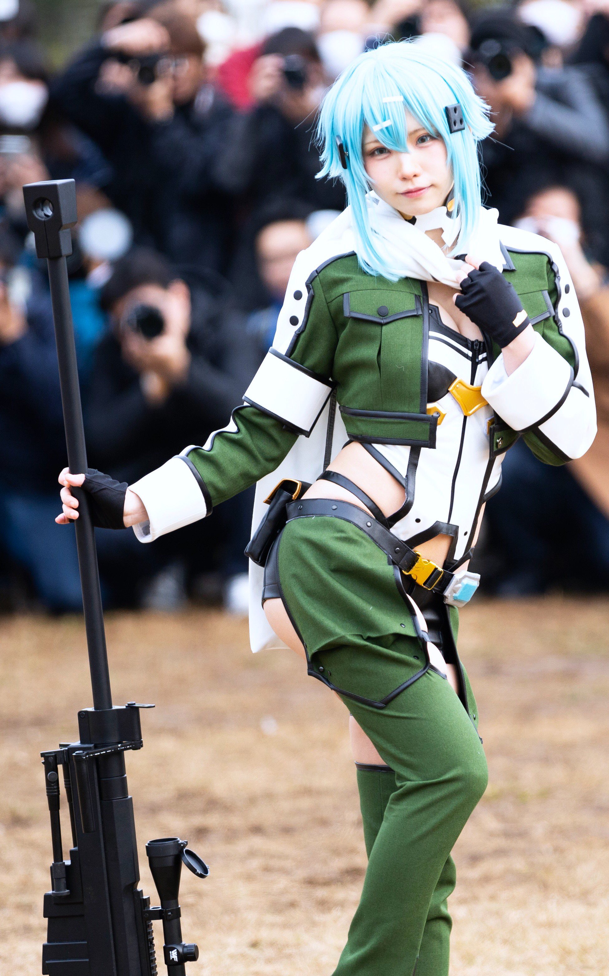 enable(イネーブル)🎀えなこりん💕 on Twitter: "c97 3日目 えなこりん@enako_cos 撮影ありがとうございました🤗 ソードアートオンライン🍴シノン🎶 えなこりん ...