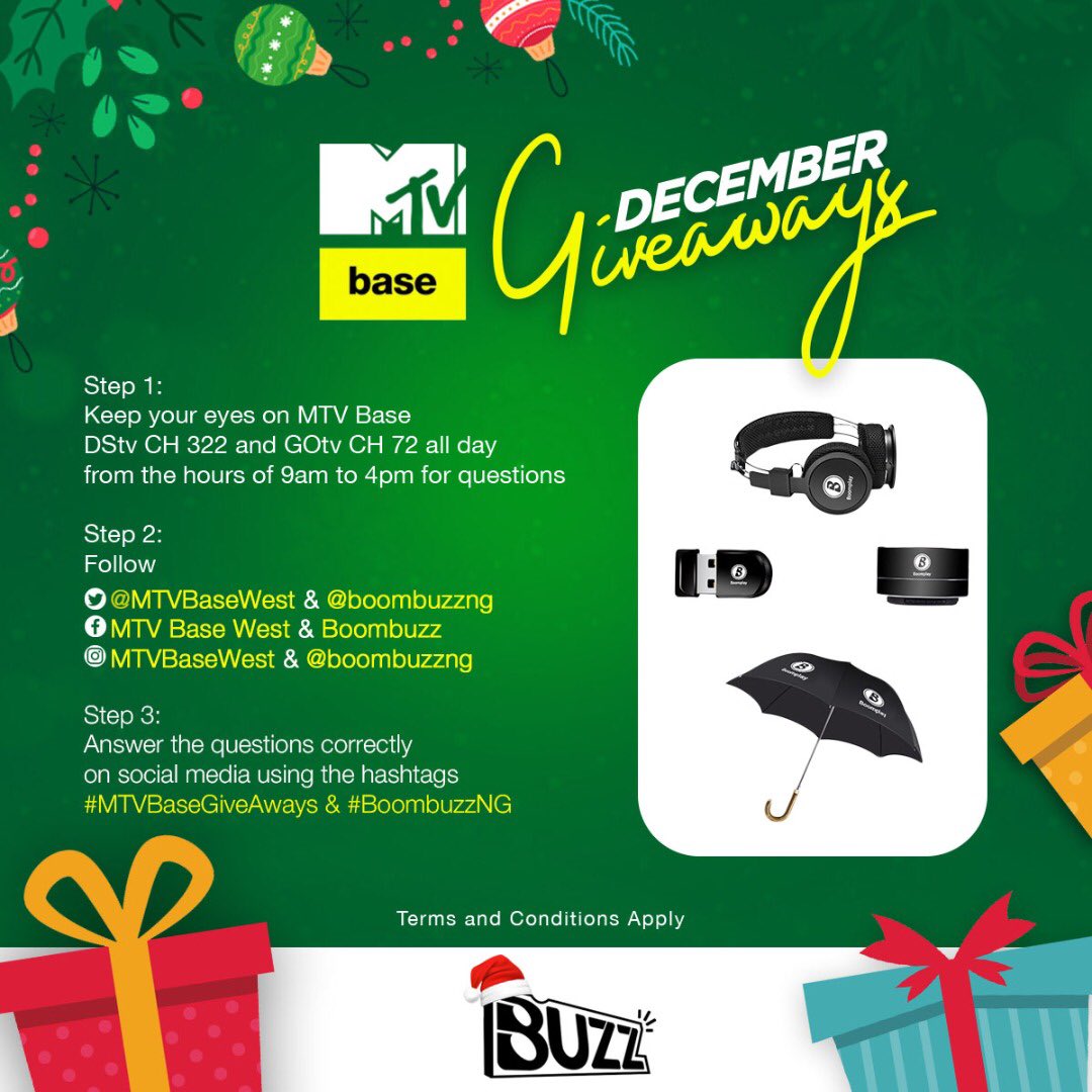 MTVbaseGiveAways | base fam! Download the BoomPlayerNG app then Tag 5 ...