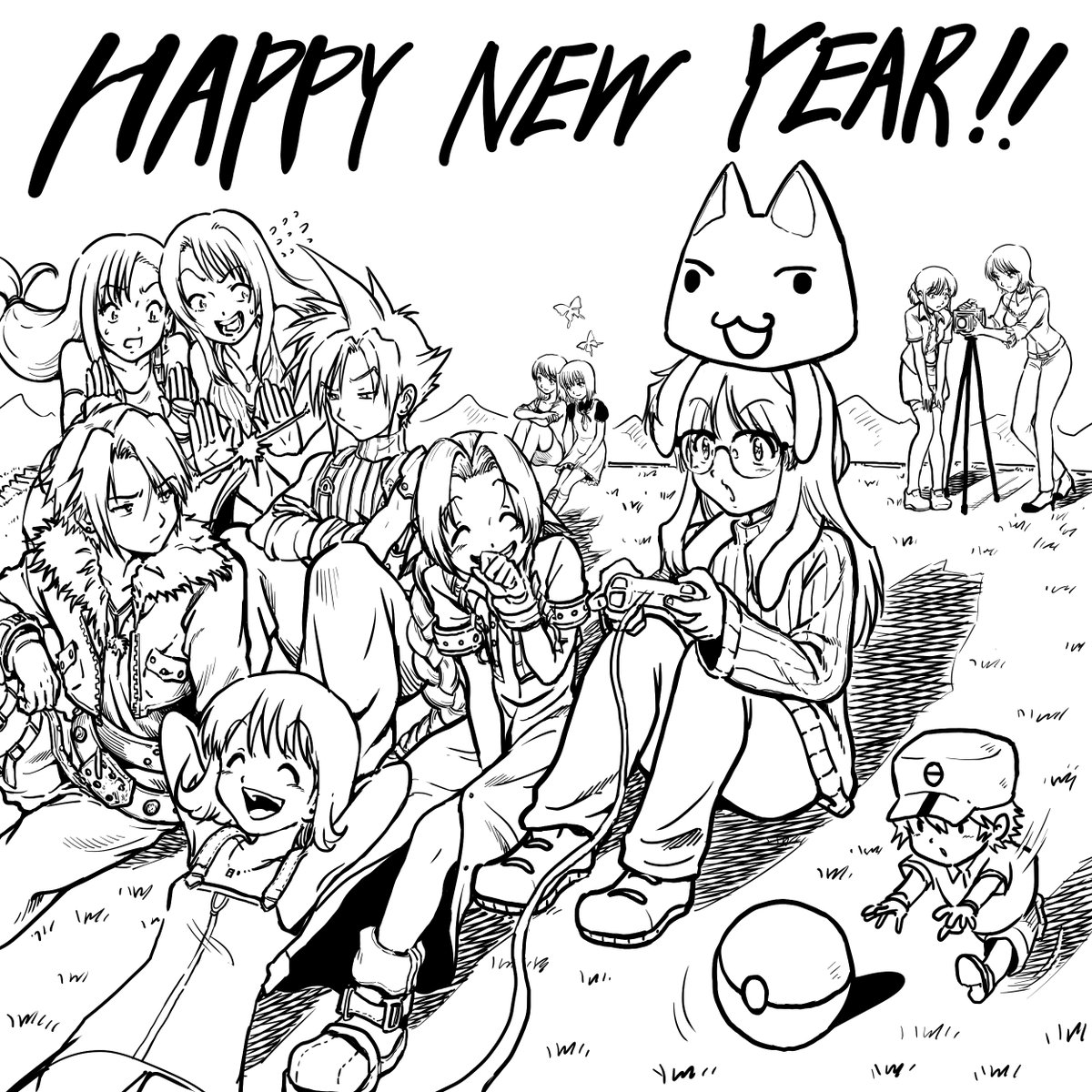 「あけましておめでとうございます!!!! 2020이공이공 」007 MIDNAの漫画