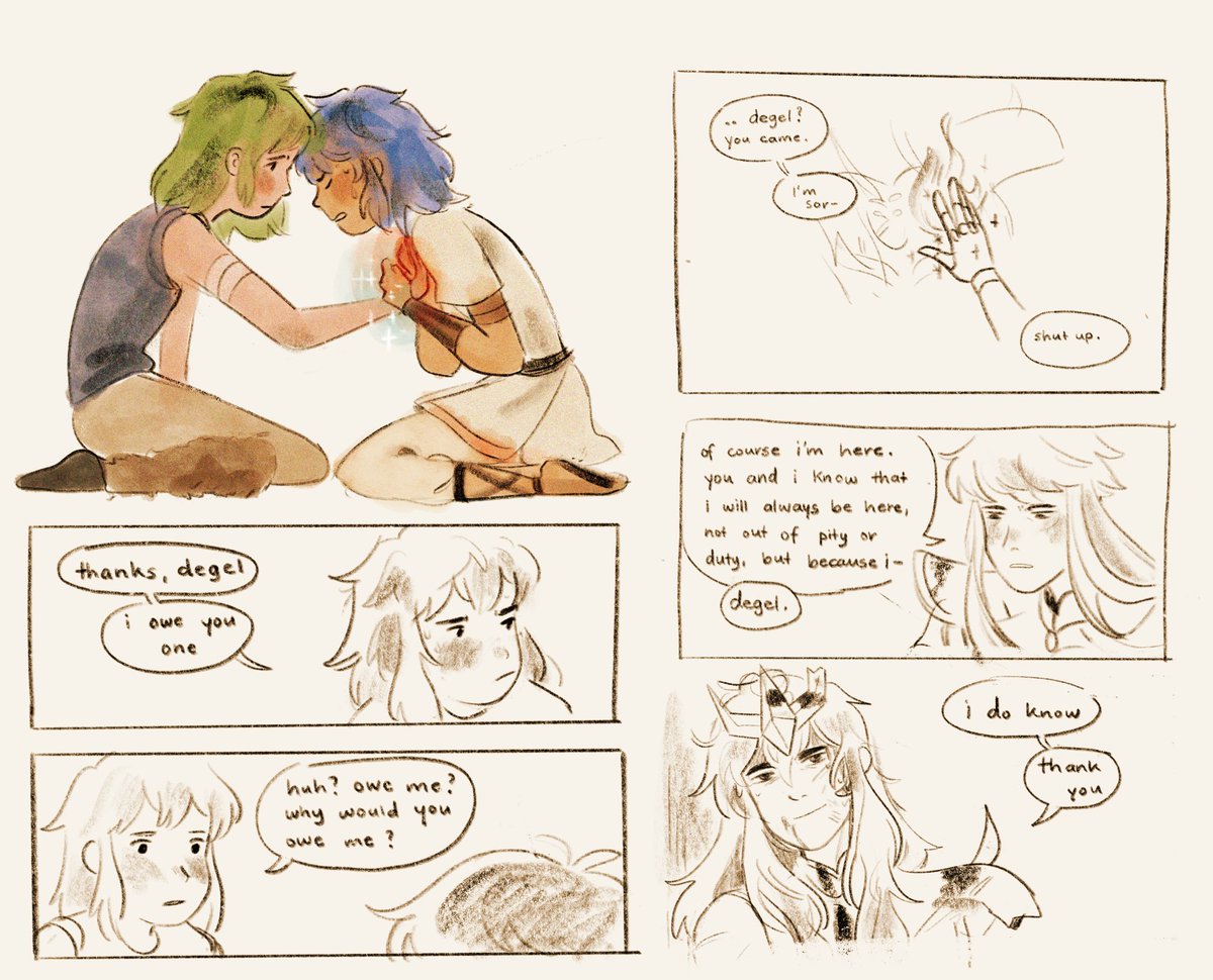 「never forget: albafica beat the shit out of a guy with his f」dee 🍉の漫画