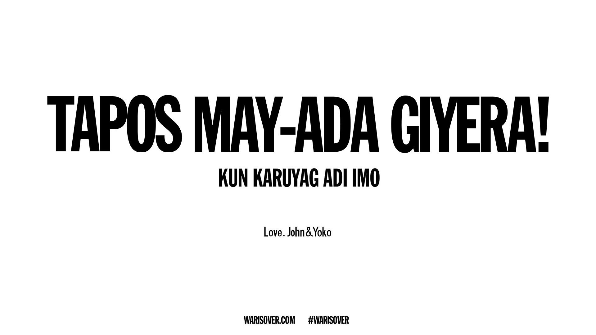 Waray Waray Quotes SAYAW NGA AMENUDO I SANKAY AMENUDO BY: RONNIE