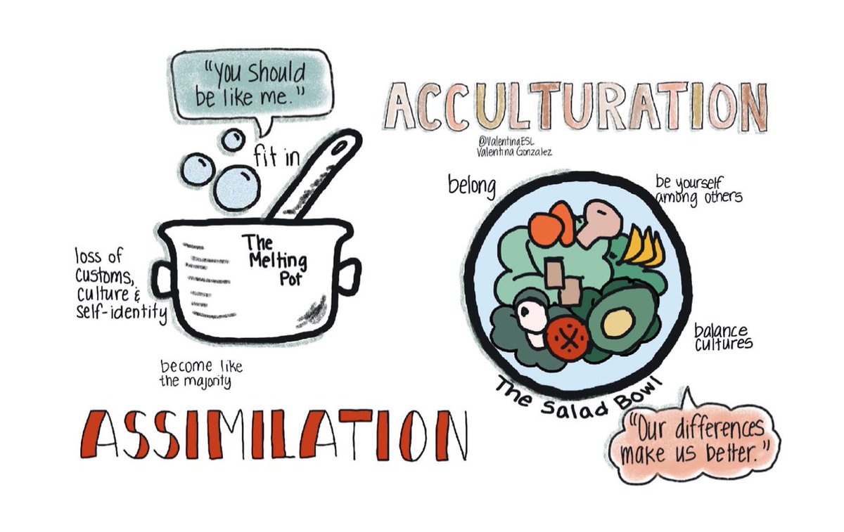 Acculturation Cartoon