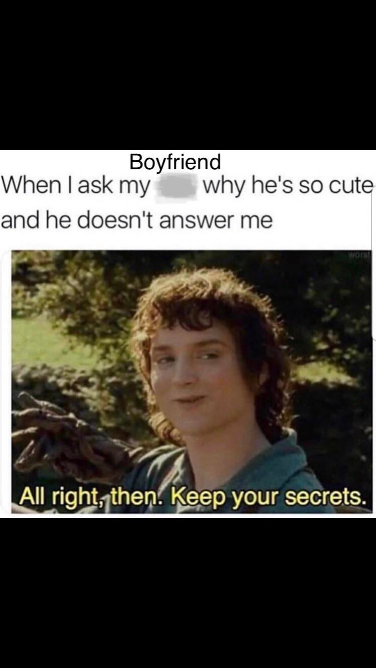 Cute Meme For Boyfriend