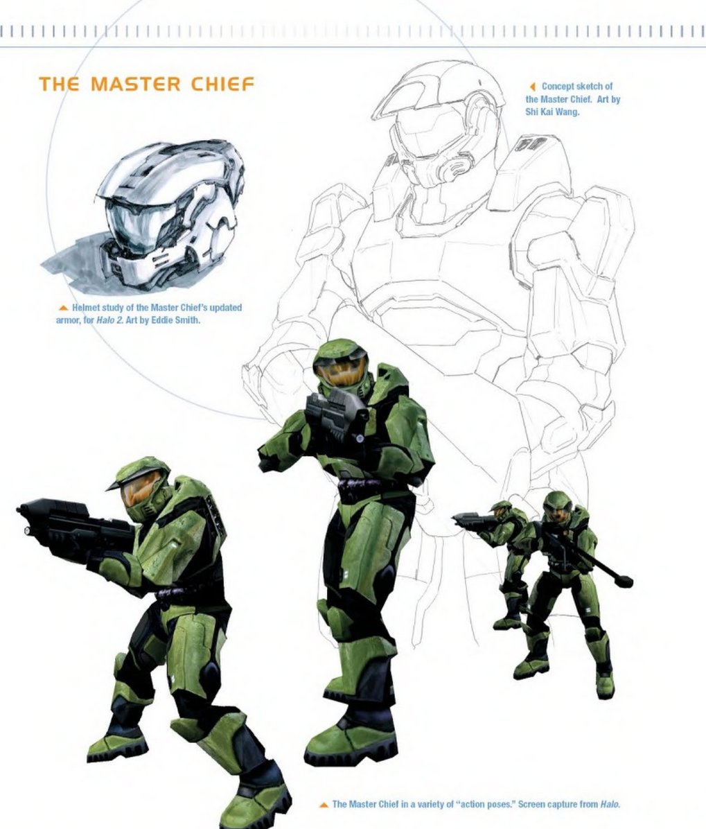 Halo 4 Master Chief Concept Art
