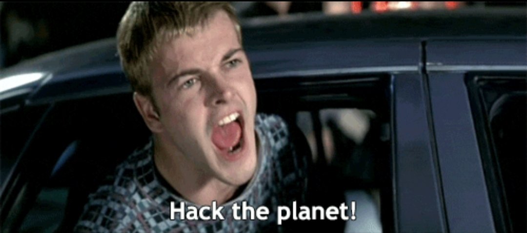 Hack The Planet Gif