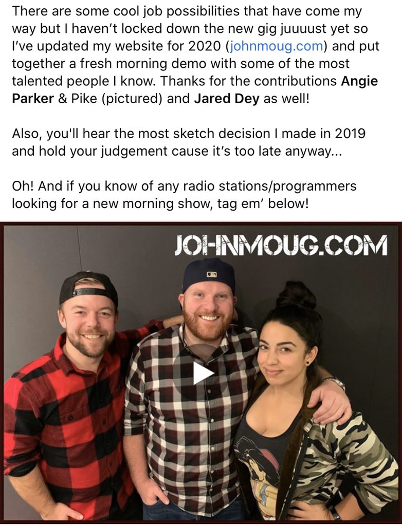 John Moug's Instagram, Twitter & Facebook on IDCrawl