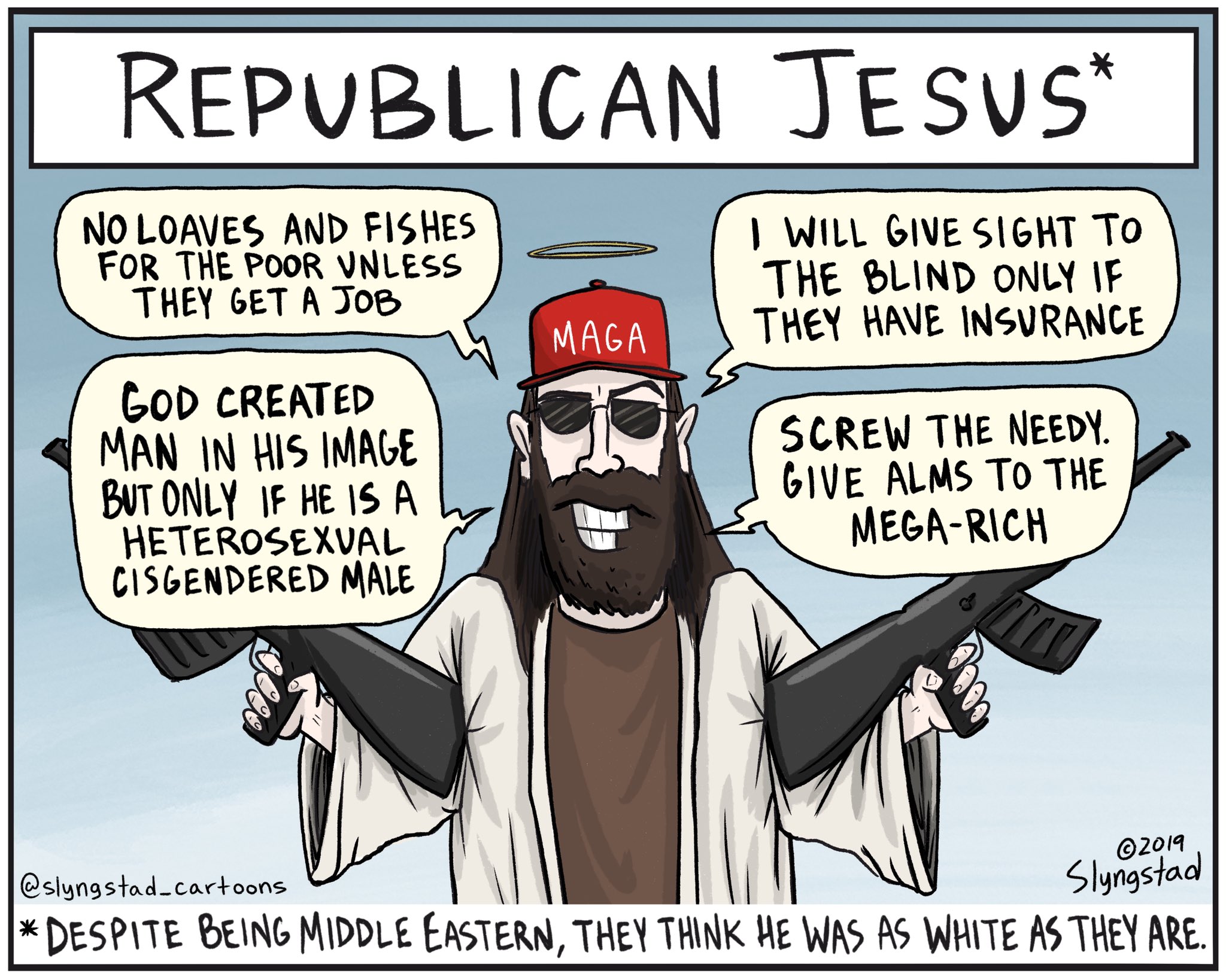 Republican Jesus Comic