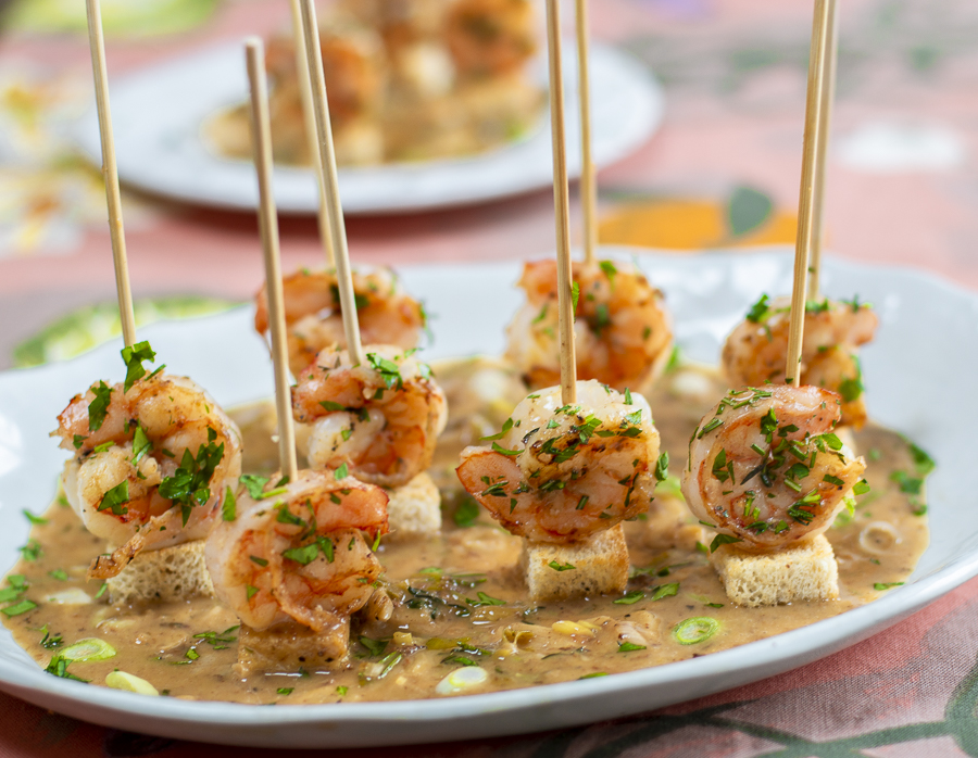 Shrimp Scampi Appetizer