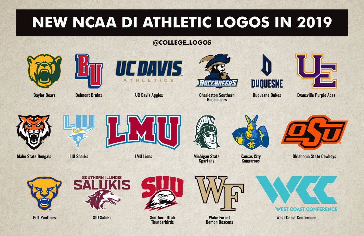 Ncaa College Team Logos College Wall Decals College Team Logos