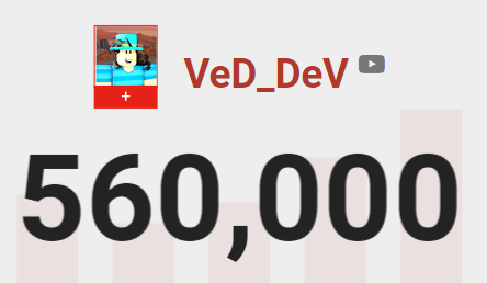 VeD_DeV on Twitter: "560,000 subscribers before 2020! Thank you! I can't believe it! ☺️🥰 https ...