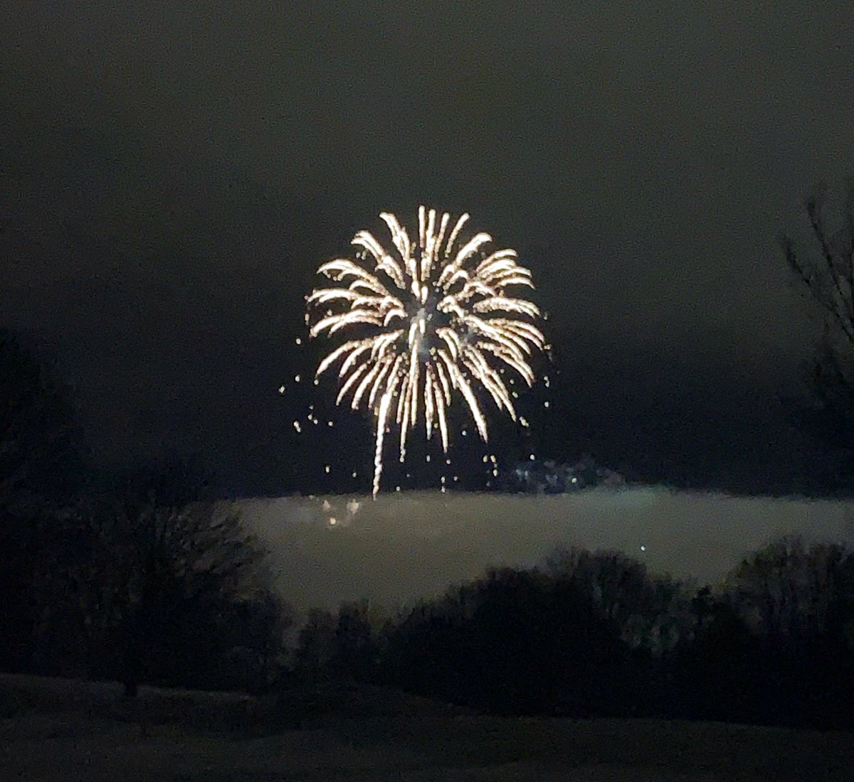 Twenty years ago this evening I was watching the millennium fireworks ...
