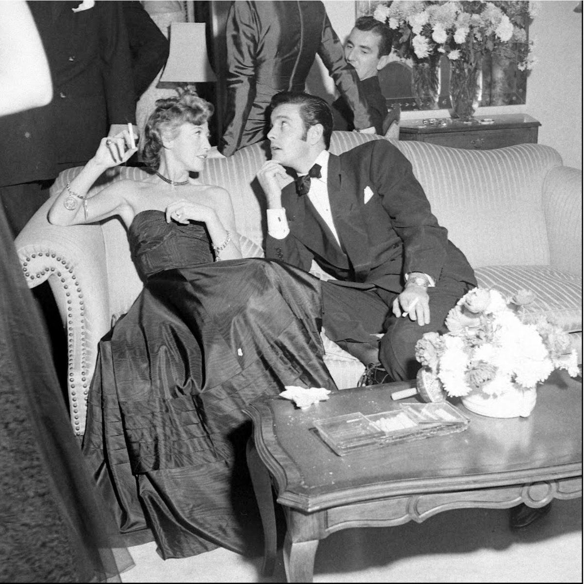 Louis Jourdan And Wife