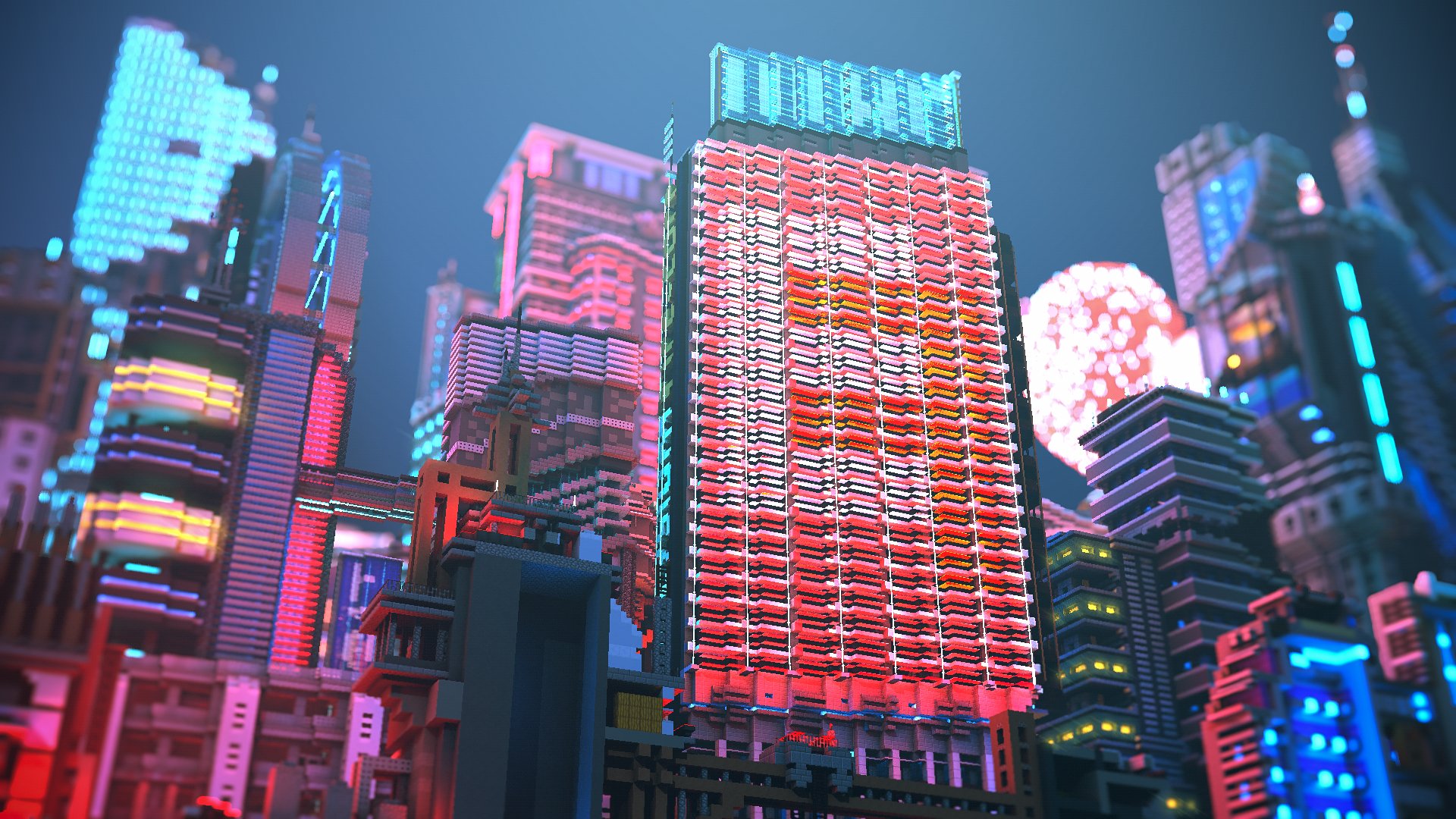 Cyberpunk City Minecraft