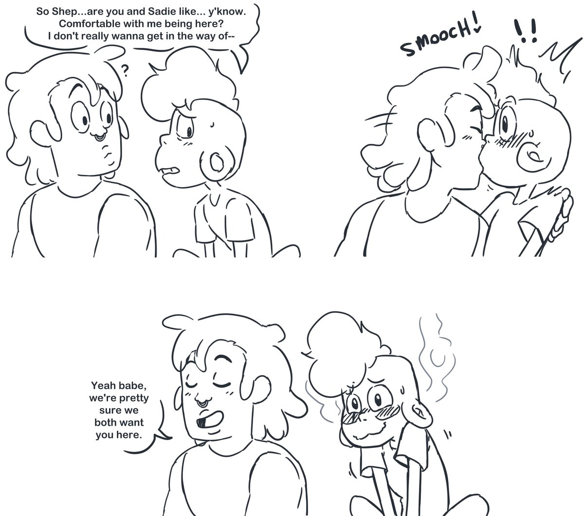 2/2) and Lars began to pop by and visit Spinel more, adding」☀ ...