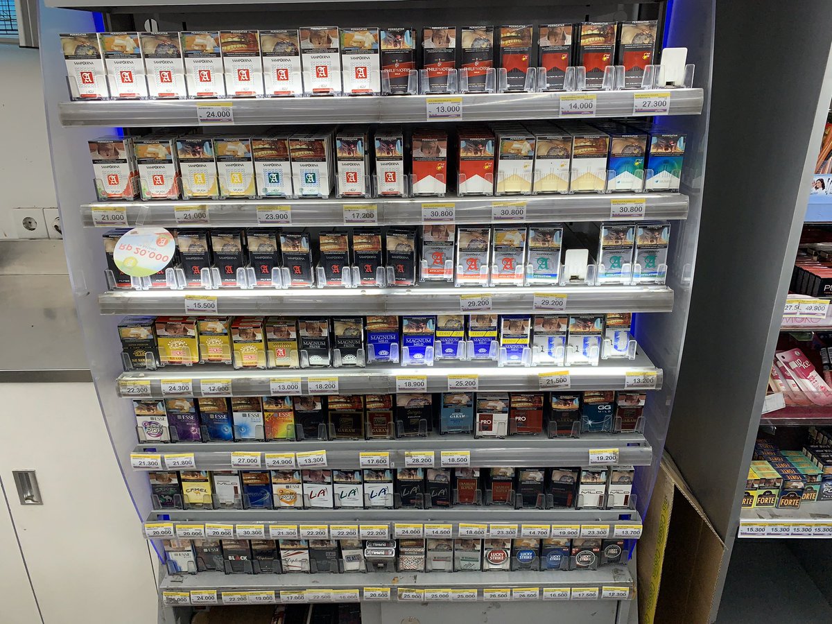 Inilah Daftar Harga Rokok Di Indomaret April 2022, Gudang Garam Merah ...