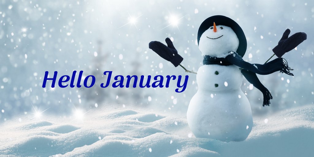 Hello January Facebook Cover