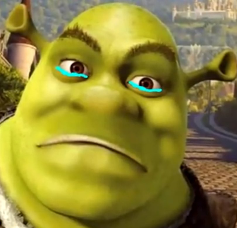 Shrek Crying