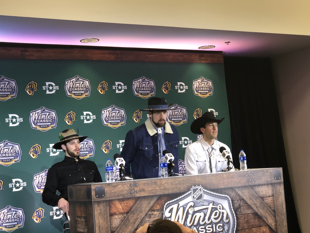 Jamie Benn said the Dallas Stars' Winter Classic outfits were an ...