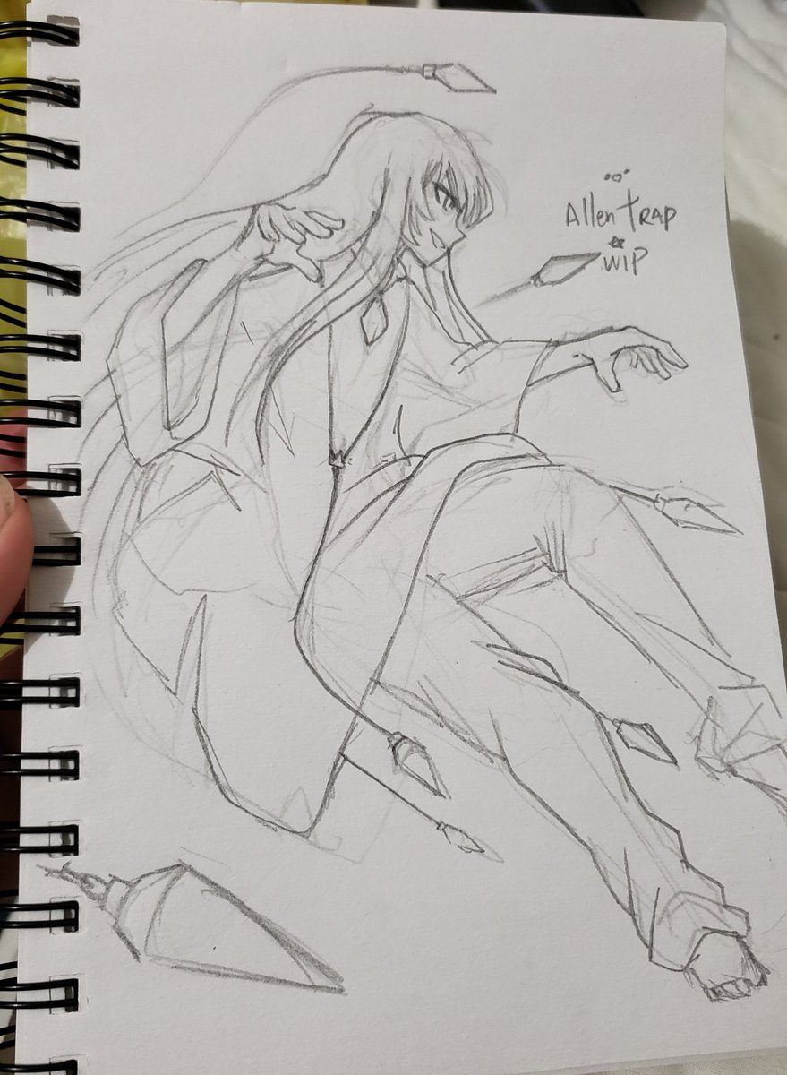 「Doodles while working ¯\_(ツ)_/¯ #artoflegends #fgo 」Allen☆Trapの漫画