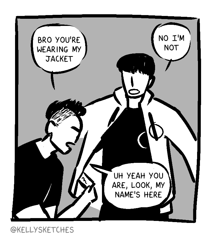 「before we even left the clubhouse, shena」|Kelly!の漫画