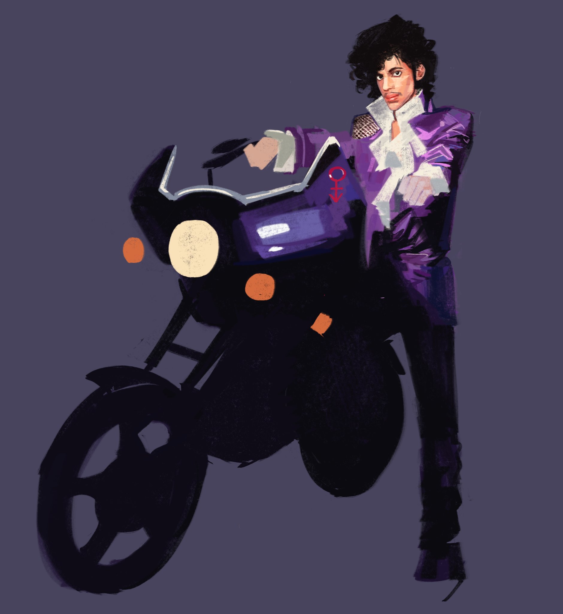Prince Purple Rain Motorcycle
