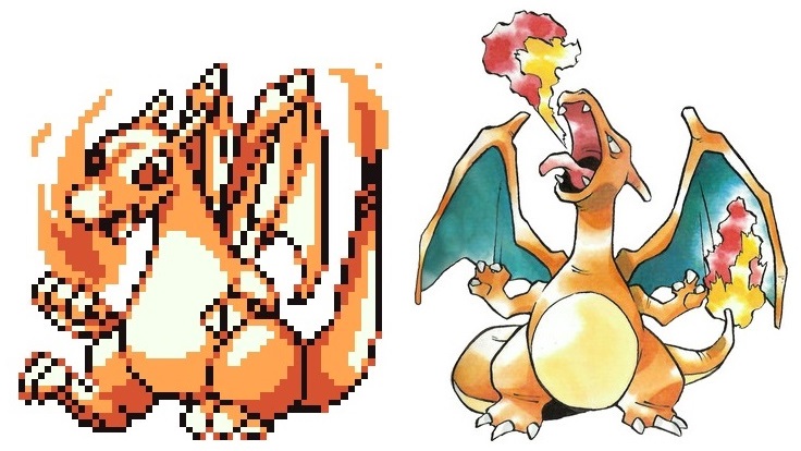Charizard Sprite Gen 1