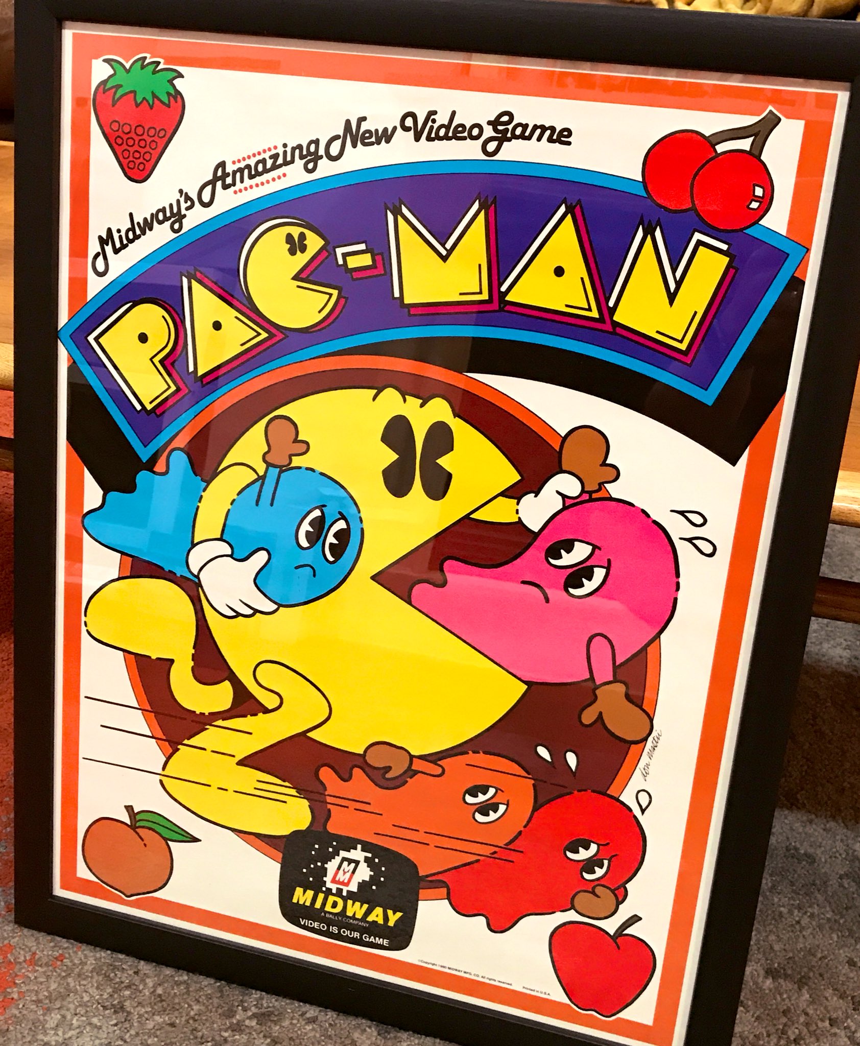Pacman Arcade Game Art Classic Pacman Arcade Machine For Rent**