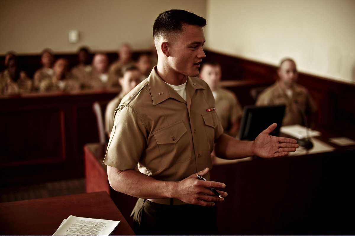 Judge Advocates are Marines with the mental fortitude and fighting ...