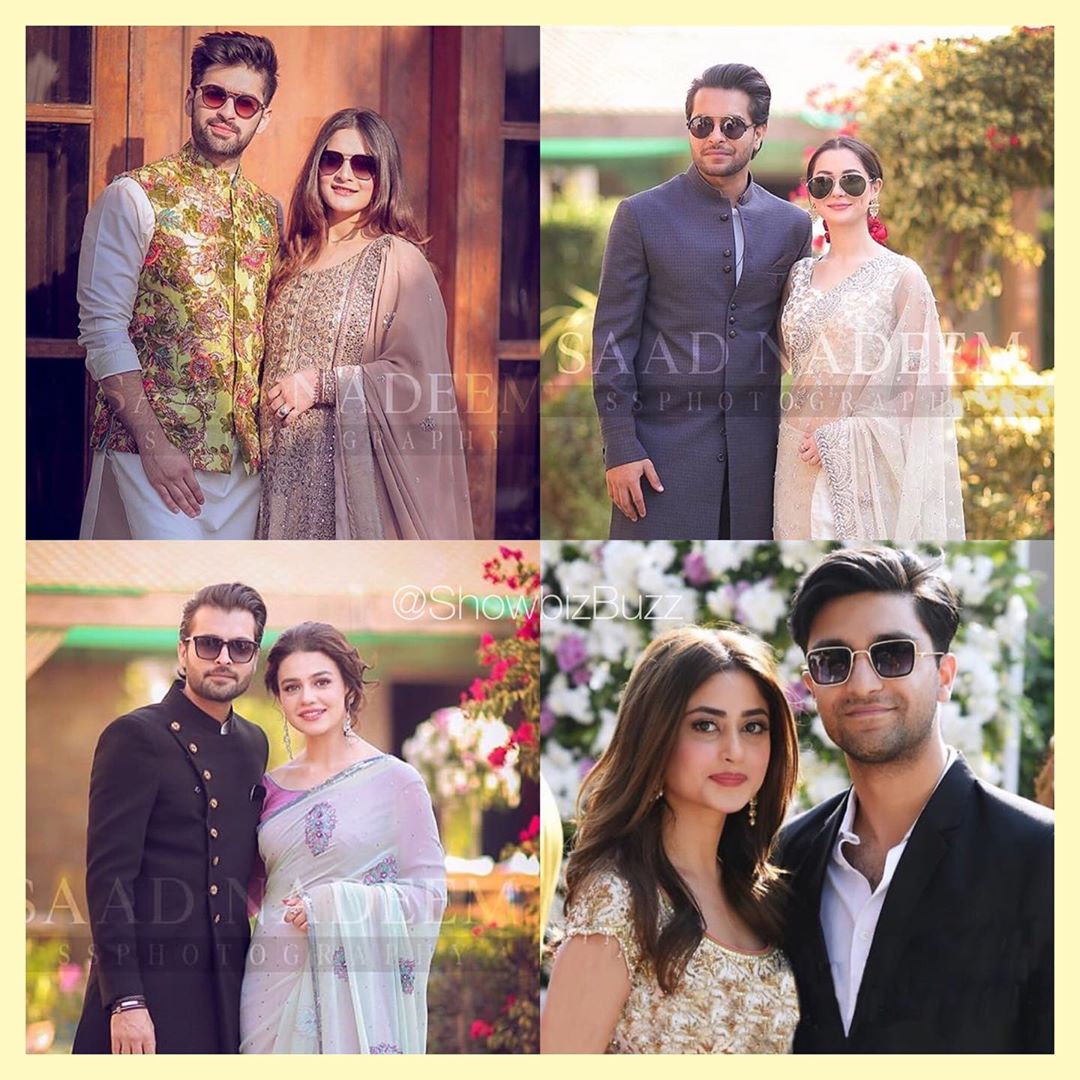 Asad Siddiqui Engagement Pics