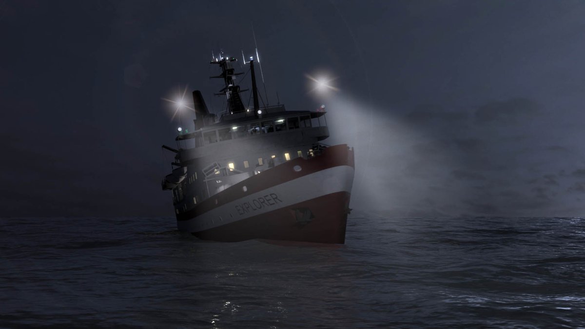 What happens when a ship is flooded with freezing seawater? Find out on ...