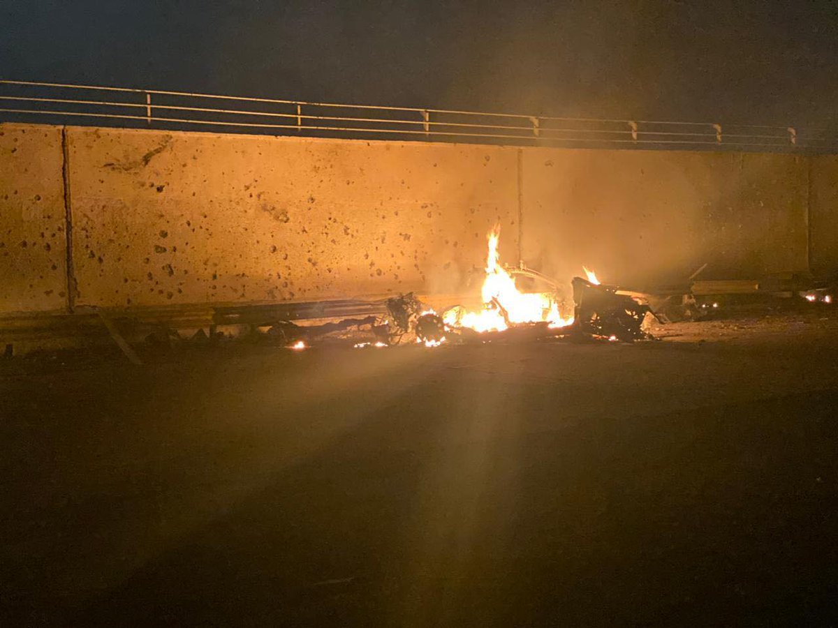 Al Arabia says weapon used in Qasem Soleimani strike, was a (kinetic ...