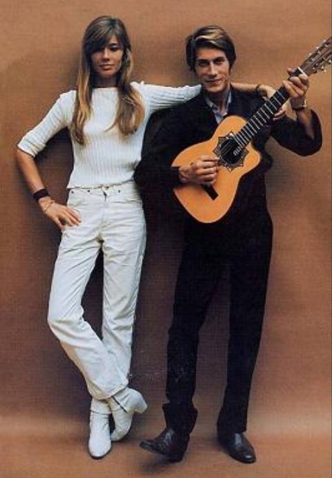 Francoise Hardy Mick Jagger