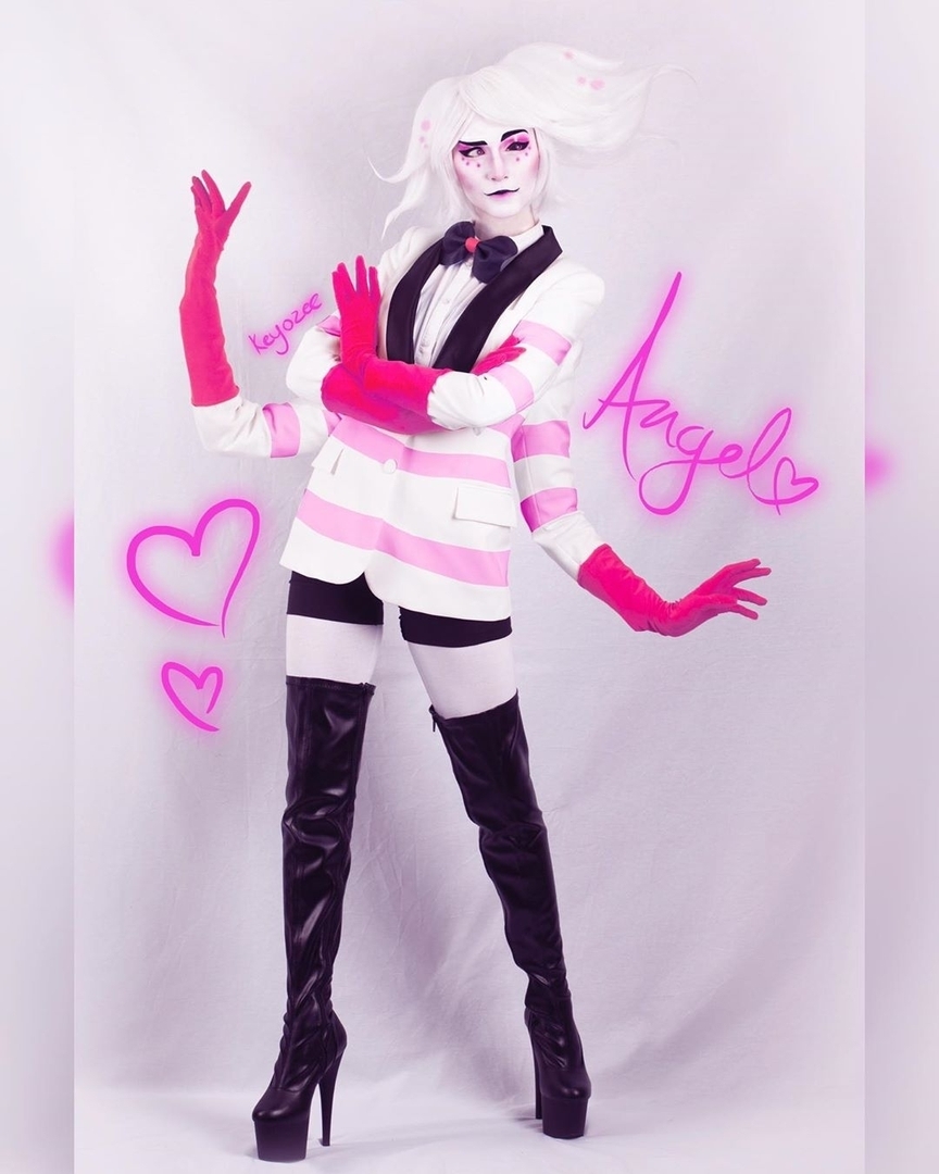 Angel Dust (Hazbin Hotel) Cosplay By Cyborgparanoia On