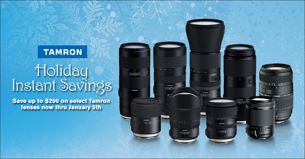 Tamron USA on Twitter: "A couple days left to save up to $200 on select Tamron USA lenses ...