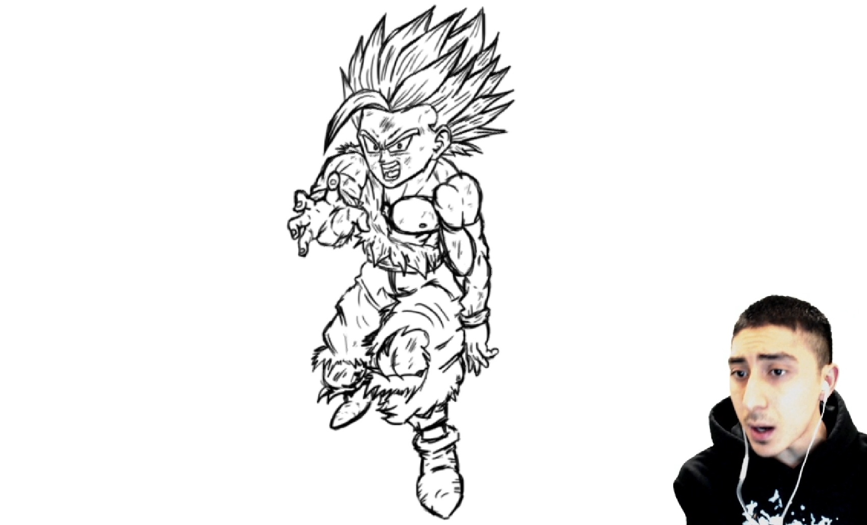 Gohan Ssj2 Drawing Full Body Son Gohan Super Saiyan 2 Dragon Ball