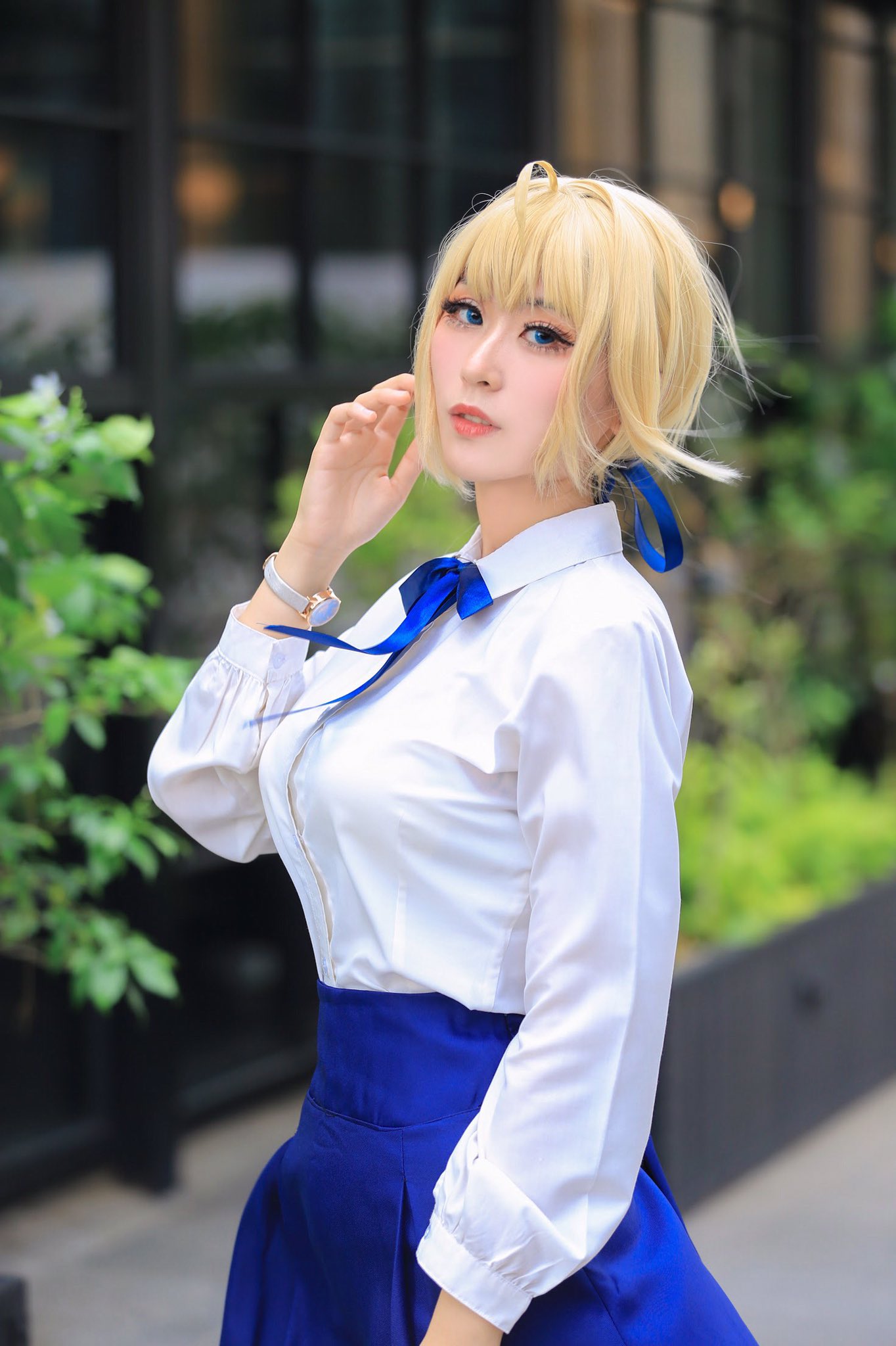 Saber Fate Stay Night Cosplay