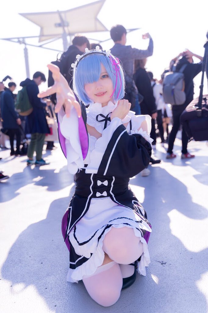 めぐめぐ♂ on Twitter: "[2019/12/28-31 C97] Re:ゼロから始める異世界生活 レム モデル：よしの結羽さん ...