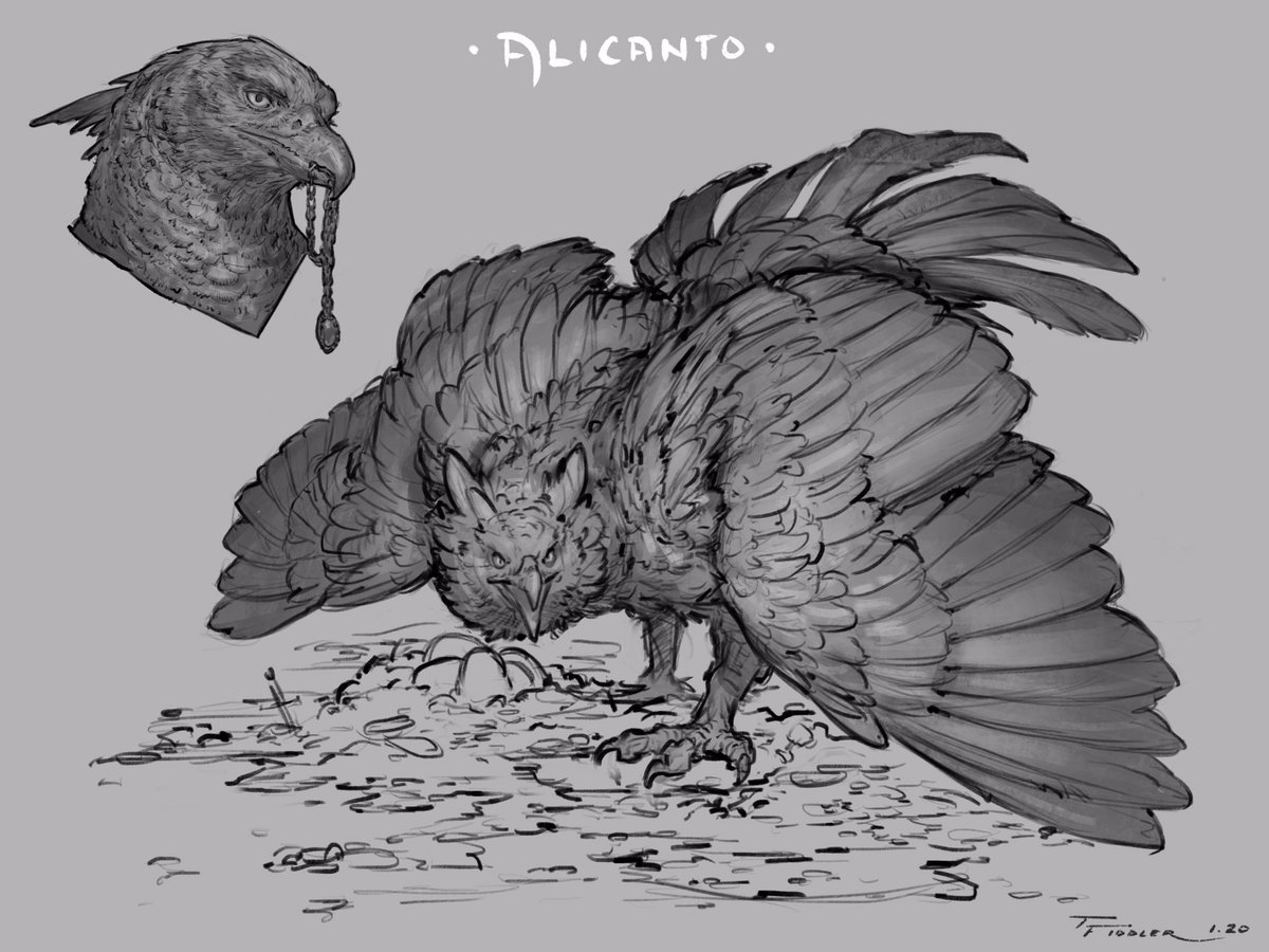 「Day 3 of #creatuanary2020!! The #alicanto! Someone's made a 」Taran ...