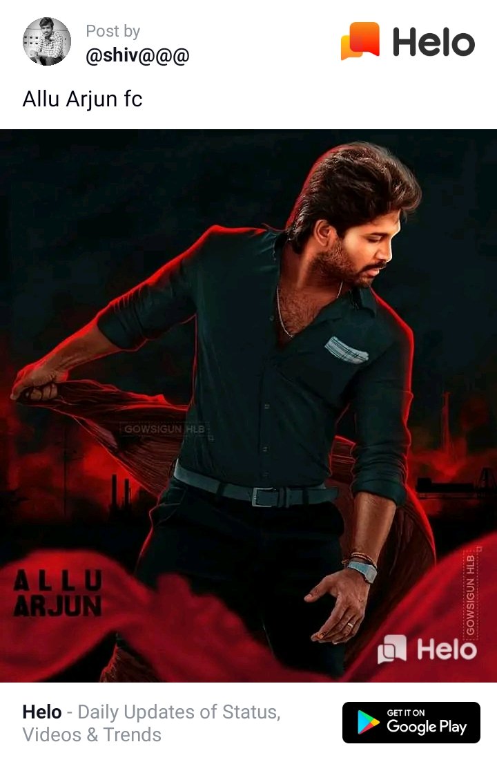 Allu Arjun Trends (@allu_trends) | Twitter