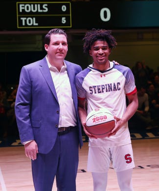 Stepinac's R.J. Davis, who now has 2,044 points, passed Peekskill's ...