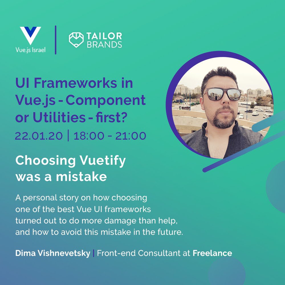 Vuetify.js on Twitter: "Eager to see the presentation. Always looking for ways to improve.…