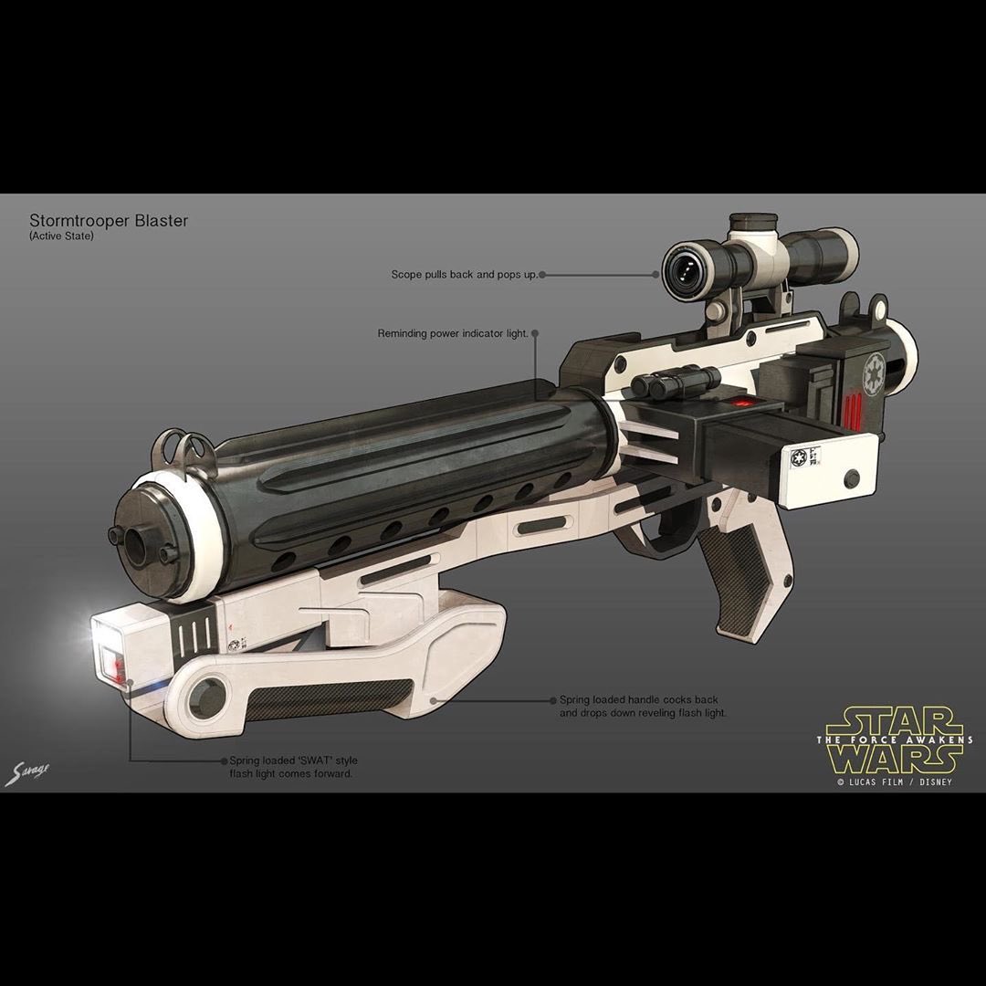 Sterling Submachine Gun Star Wars