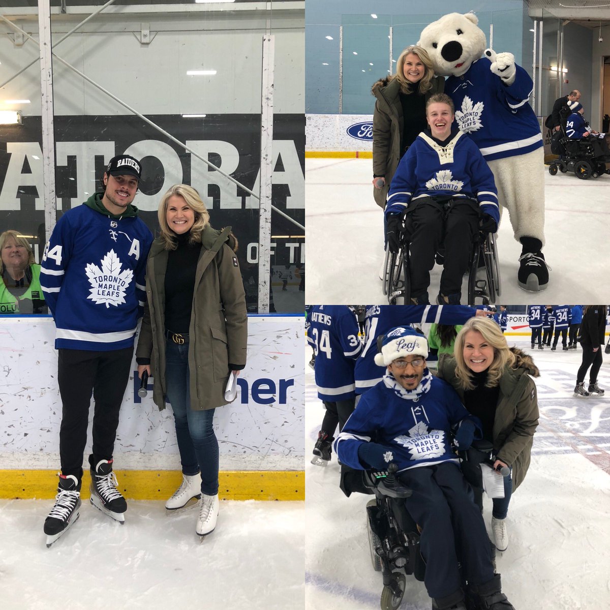 Another fantastic day hosting the 42nd Annual Toronto Maple Leafs Skate ...
