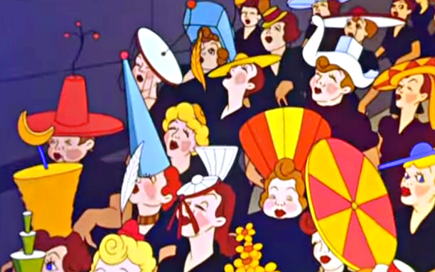 gleði kóróna Slæm trú the mad hatter cartoon 1940 Ýta niður Maur Scrupulous